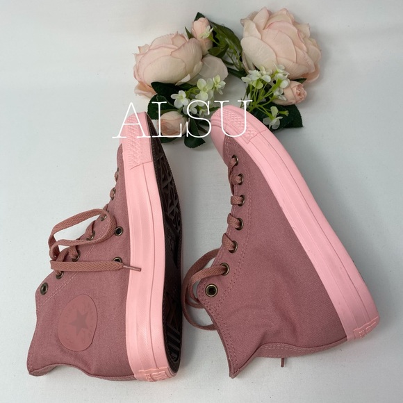 Converse | Shoes | Converse Ctas High Top Rust Pink W Authentic | Poshmark